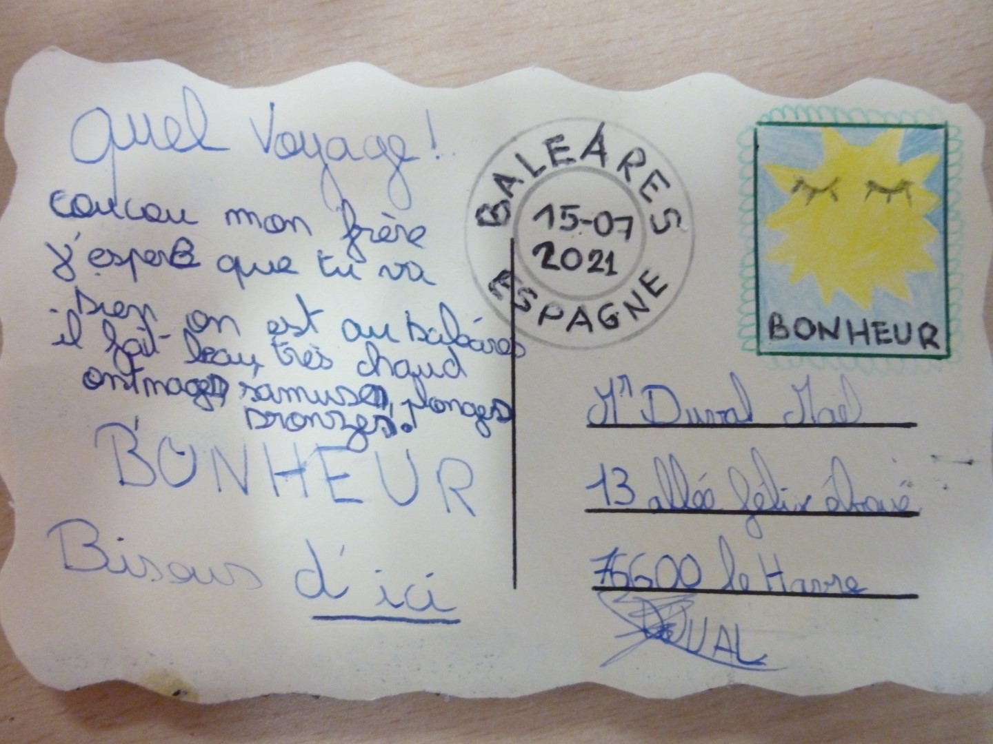 Projet Arts plastiques réalisé par les 5ème : "La carte postale de mes ...