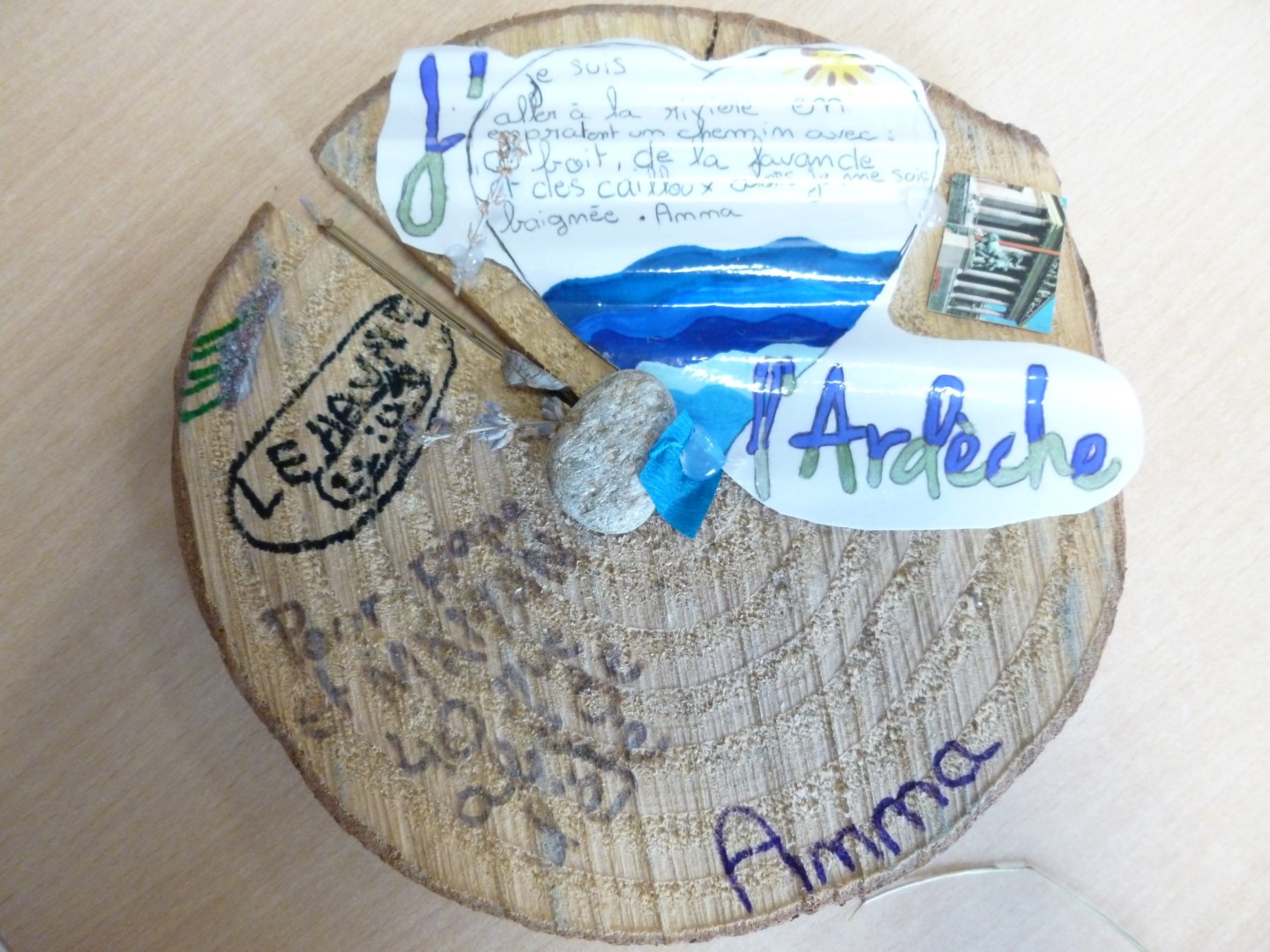 Projet Arts plastiques réalisé par les 5ème : "La carte postale de mes ...